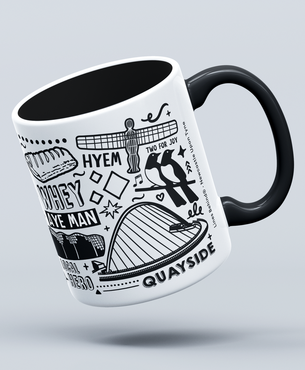 Geordieland - Mug – LinesBehind